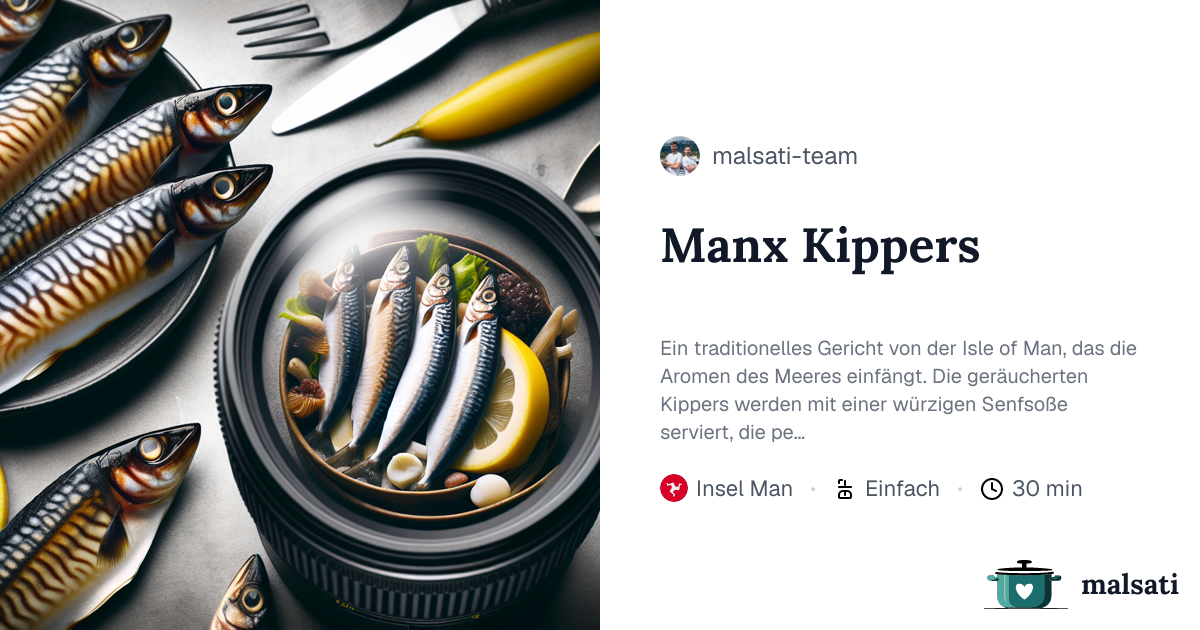 Manx Kippers – Rezept aus Insel Man | malsati