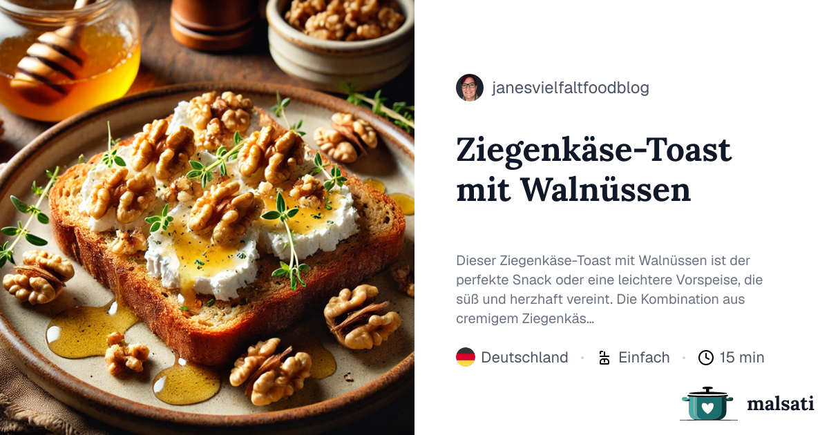 Rezepte Mit Walnussen Herzhaft