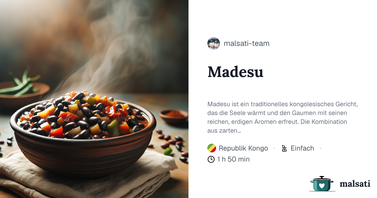 Madesu – Rezept aus Republik Kongo | malsati