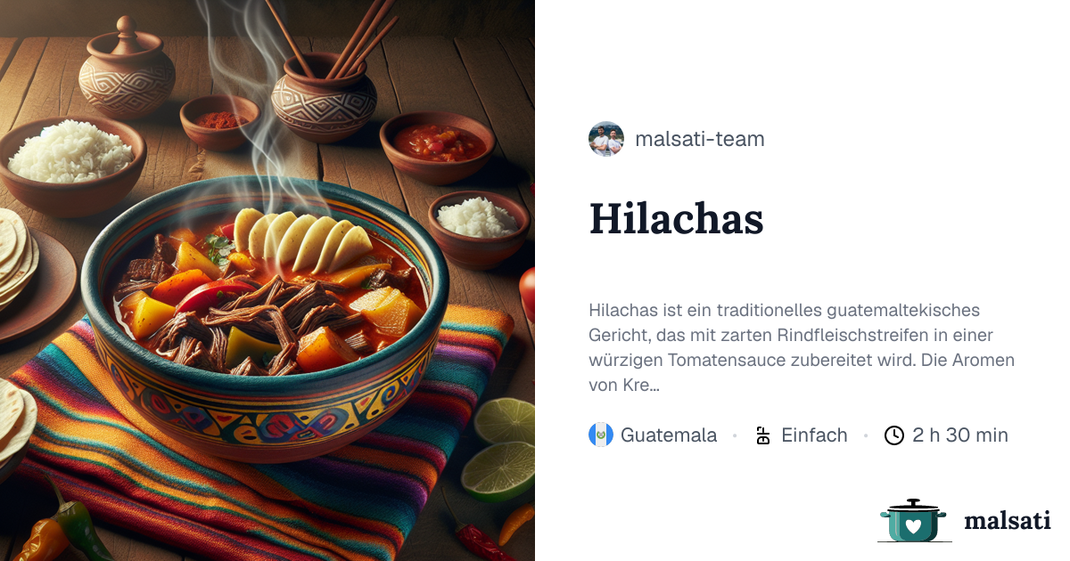 Hilachas – Rezept aus Guatemala | malsati