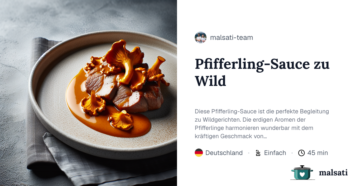 Sauce Zu Puter