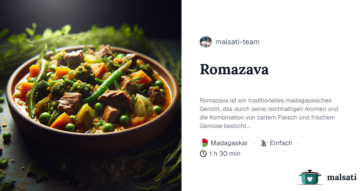 Romazava – Rezept aus Madagaskar | malsati