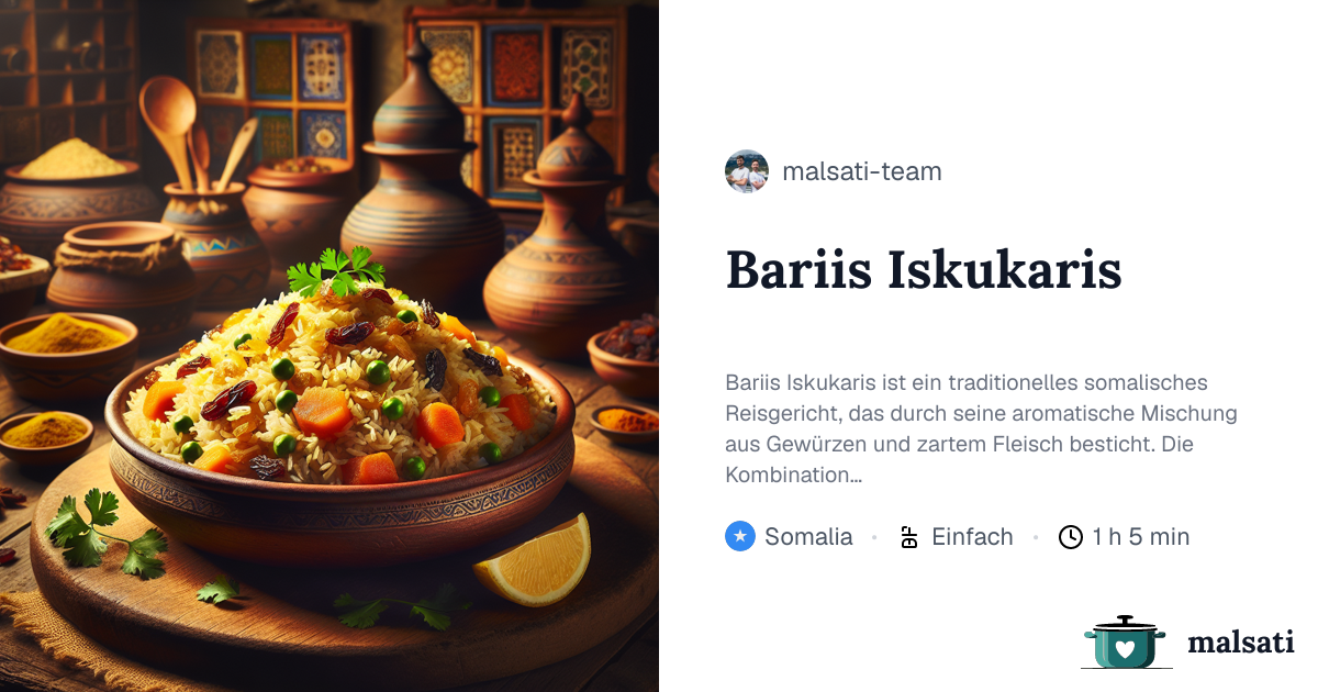 Bariis Iskukaris | malsati