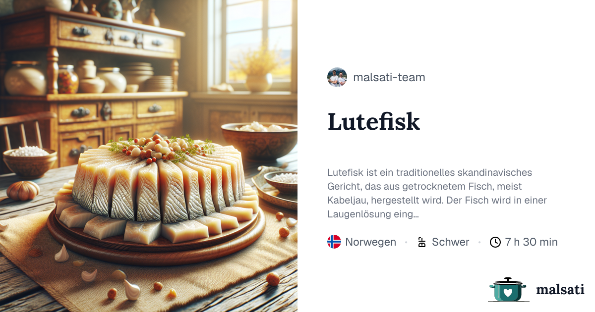 Lutefisk | malsati