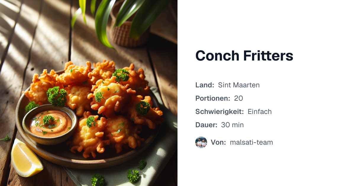 Conch Fritters | malsati